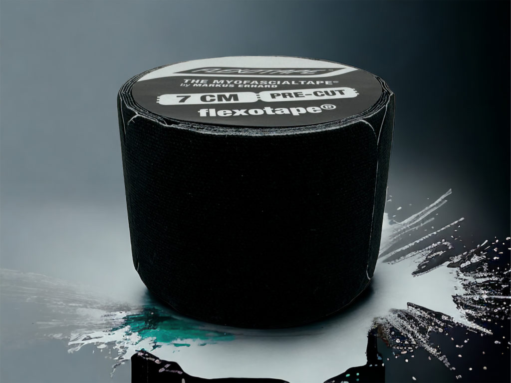 flexotape® black, pre-cut 7 cm – SONDERPREIS wegen MHD | flexotape®