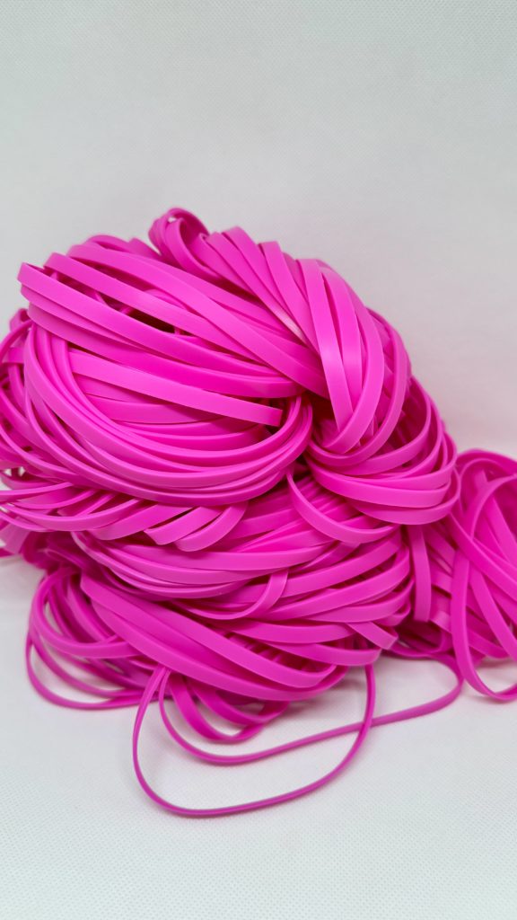 Tensegrity-rubber bands pink | flexotape®