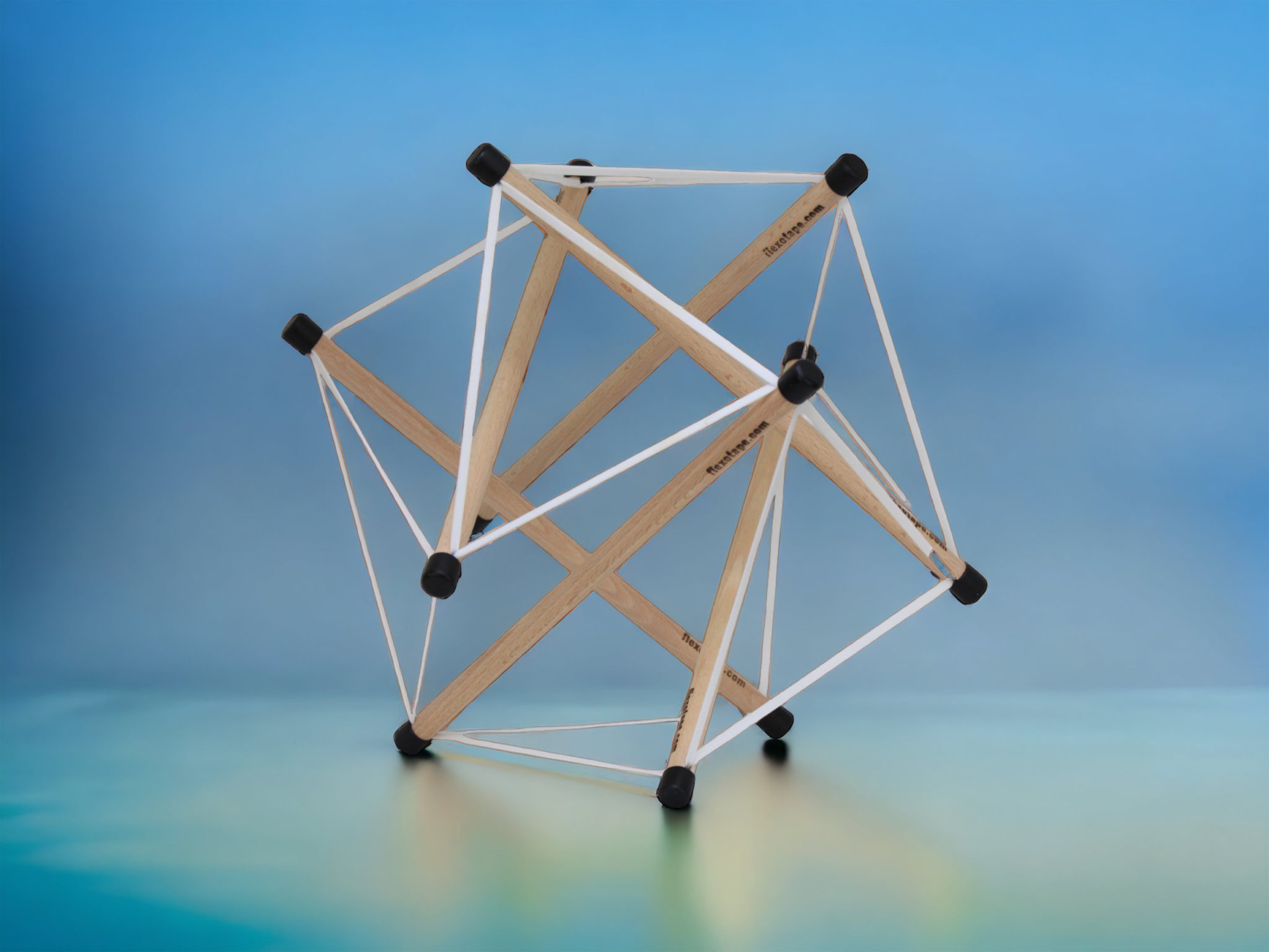 Tensegrity Modell white | flexotape®