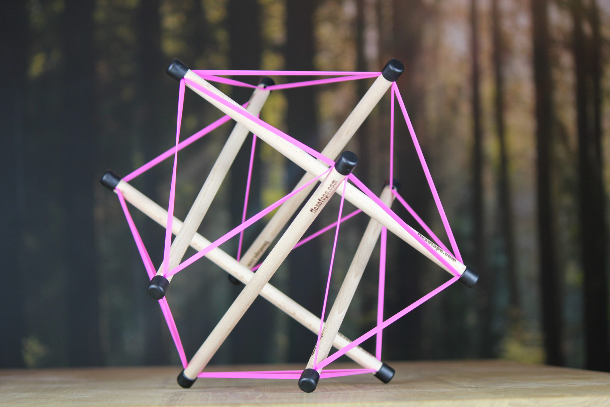 Tensegrity Modell pink | flexotape®