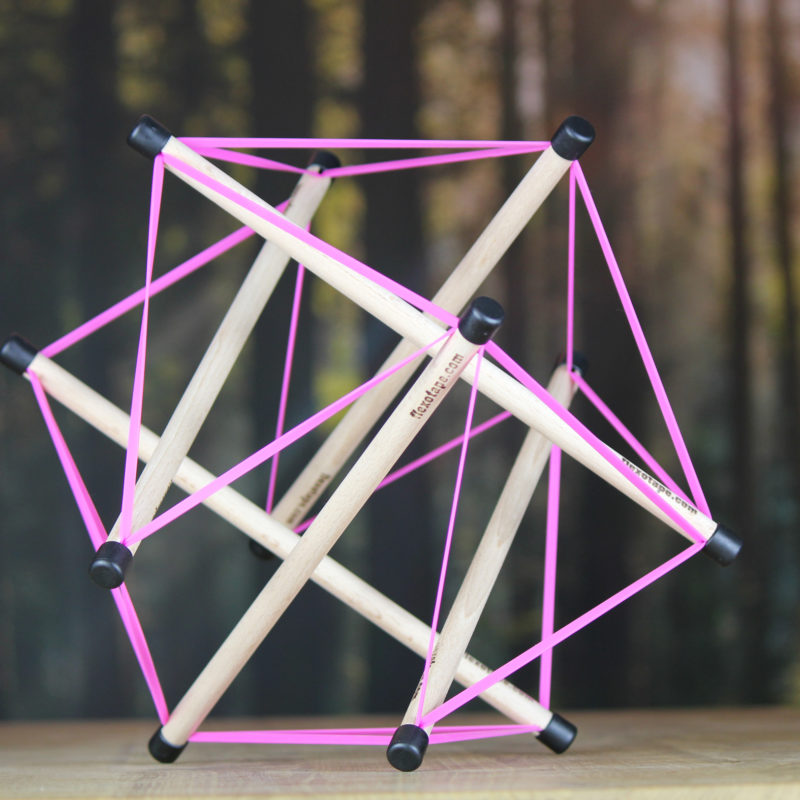 Tensegrity Modell pink | flexotape®