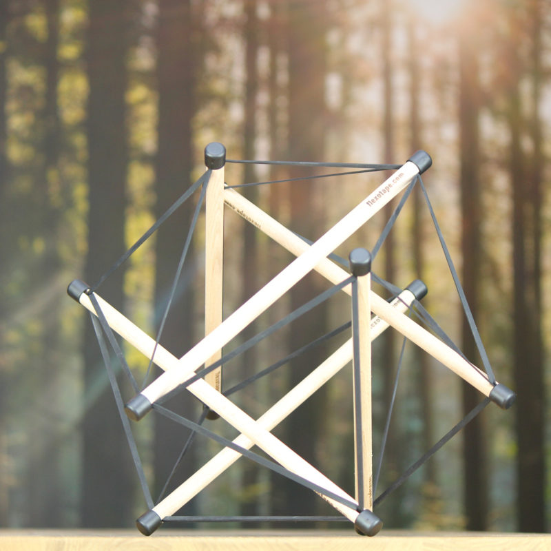 Tensegrity Modell black | flexotape®