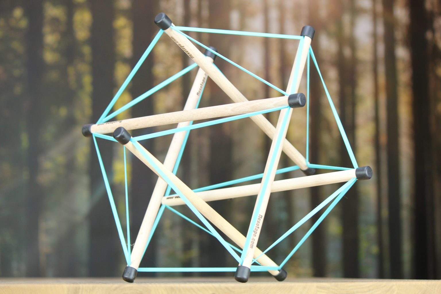 Tensegrity Modell turquoise | flexotape®